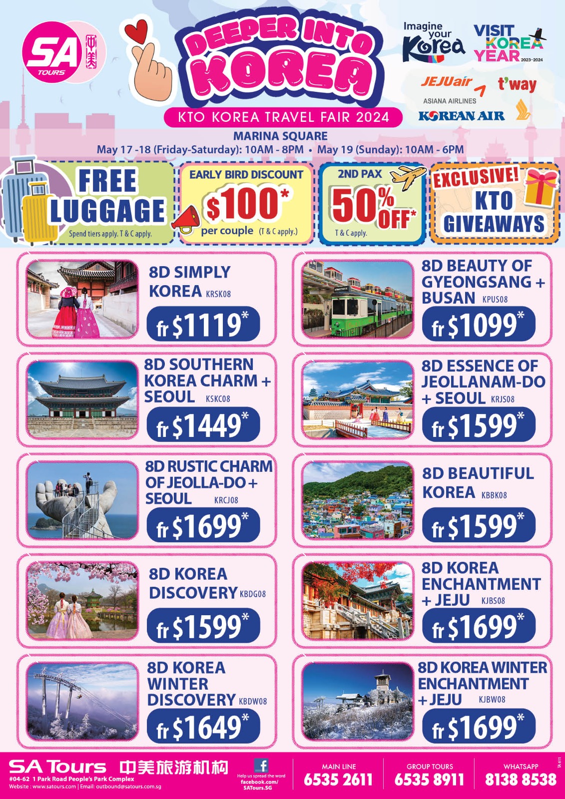 Promotion - SA Tours - Life is a Journey, Let Us Be Your Travel Guide!